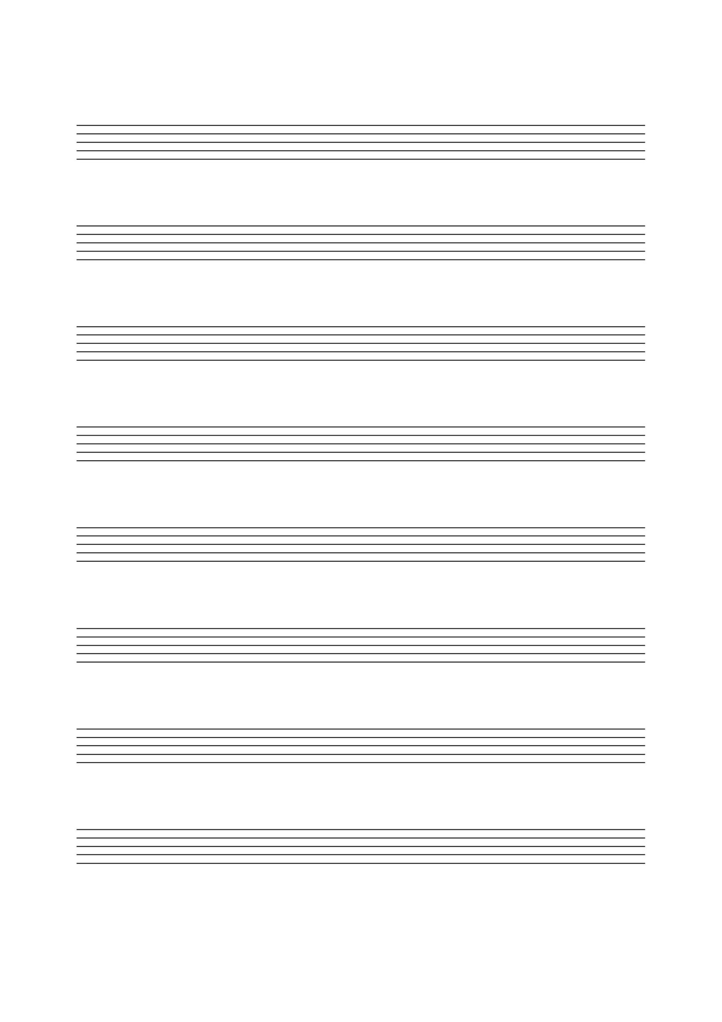 Partitura en blanco gratuita para descargar e imprimir