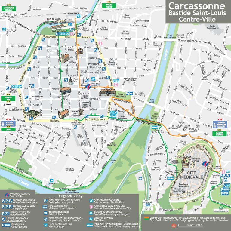 Plan gratuit Carcassonne PDF à télécharger