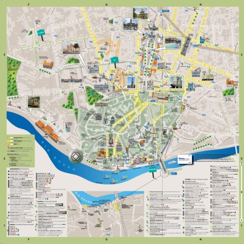 Free map of Porto PDF to download