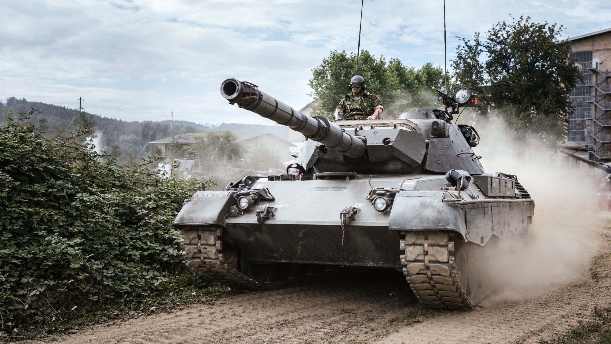 Où conduire un char