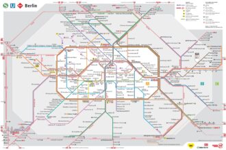 Berlin Subway map: free PDF map of the 10 lines to download