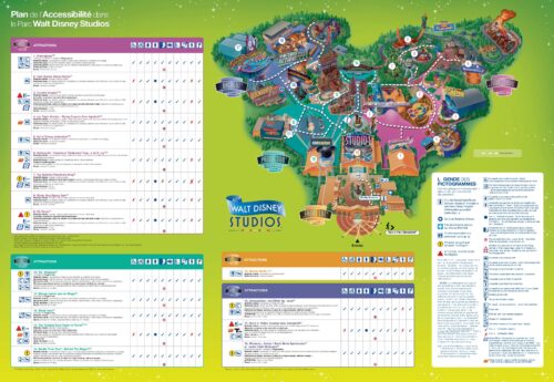 Free map of Disneyland Paris PDF to download